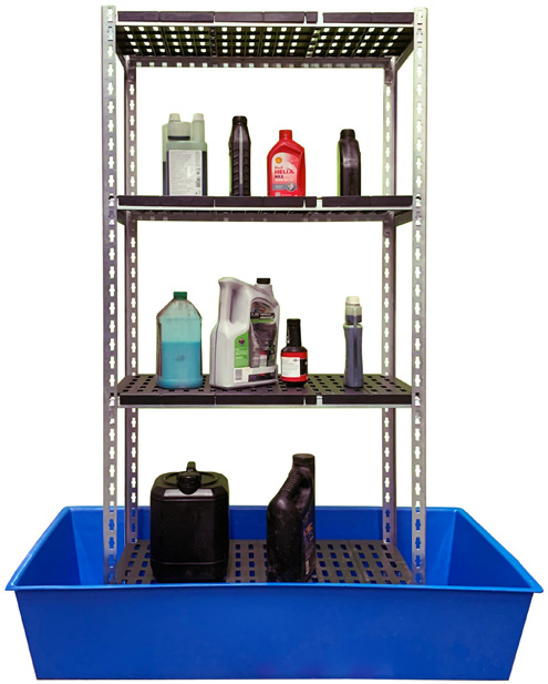 Single Depth Bunded Shelving – Eezee Procure